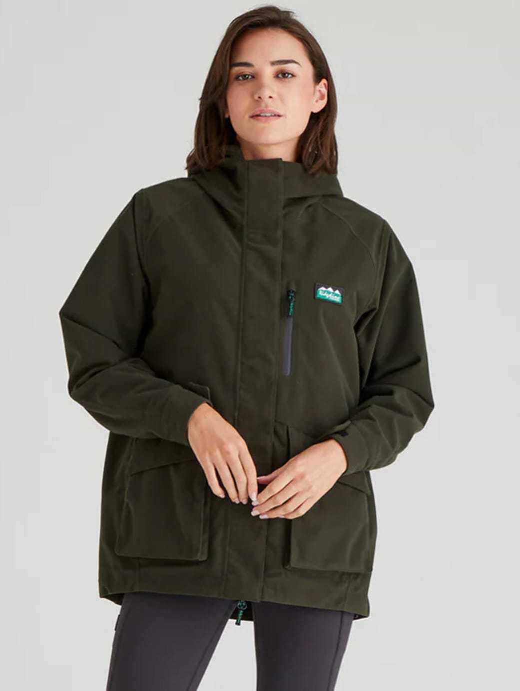 Ridgeline Womens Rhea Jacket Deep Forest