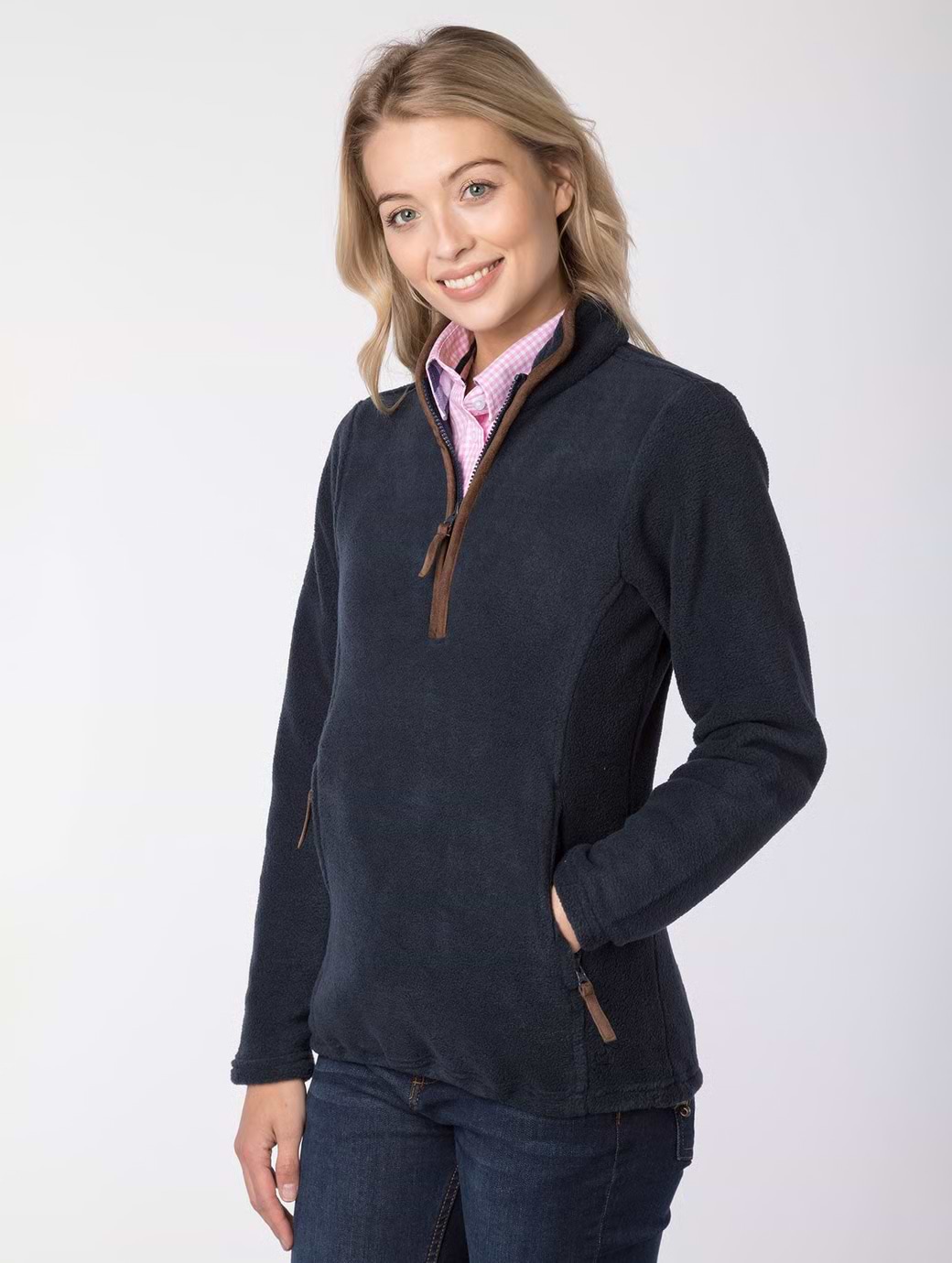 Rydale Women's Huggate Overhead Fleece Ink