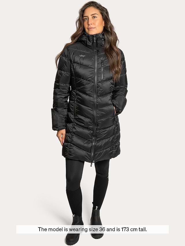 Nordic Mid Coat Jet Black - Uhip
