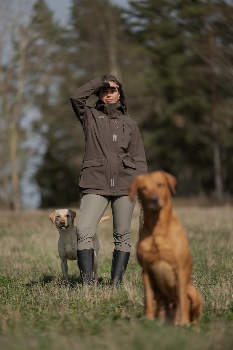 Regular Pro Dog Handler Jacket: Waterproof with Back Pocket - Uhip