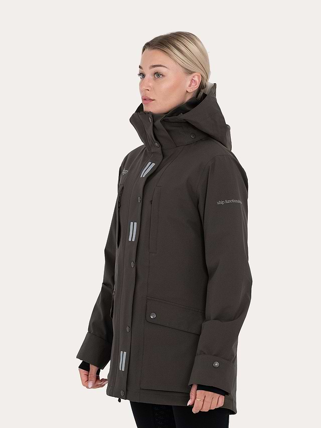 Regular Pro Dog Handler Jacket: Waterproof with Back Pocket - Uhip