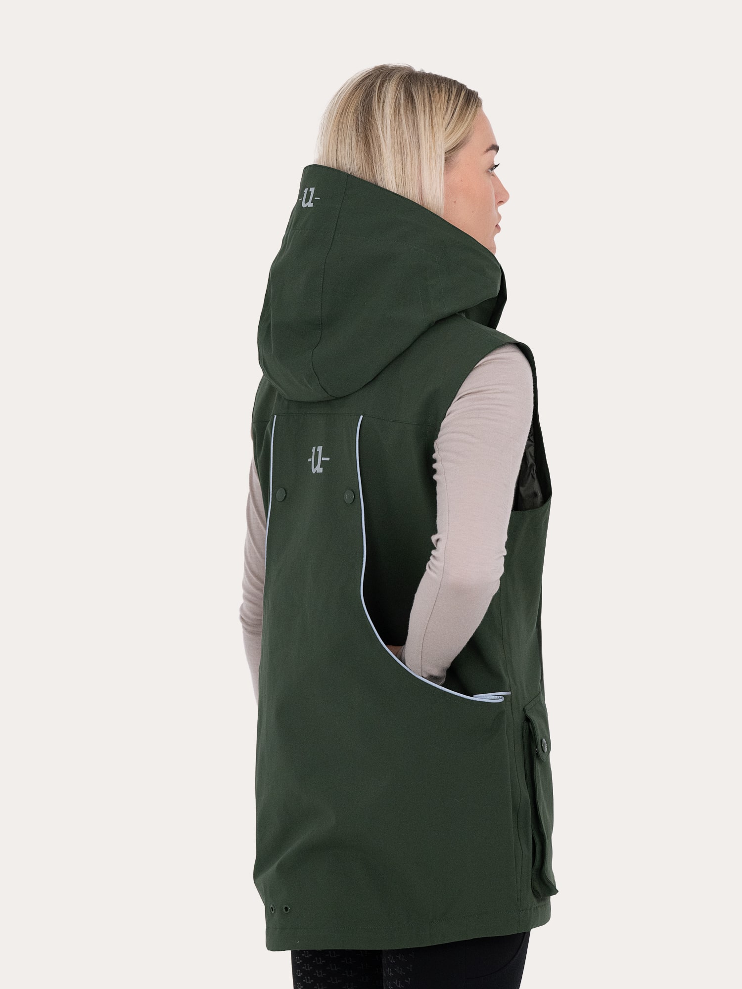 Regular Pro Dog Handler Vest - Waterproof with Back Pocket - Uhip