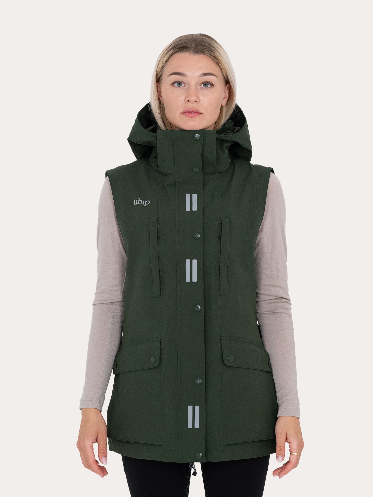 Regular Pro Dog Handler Vest - Waterproof with Back Pocket - Uhip