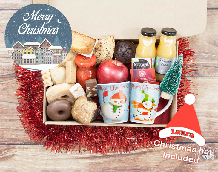 Breakfast box "Snowy Christmas" - Madeingift.com