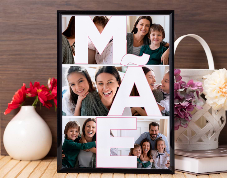Póster personalizado "Momentos com mamã"