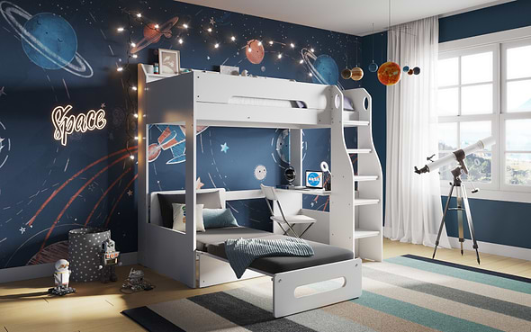 high sleeper bed child