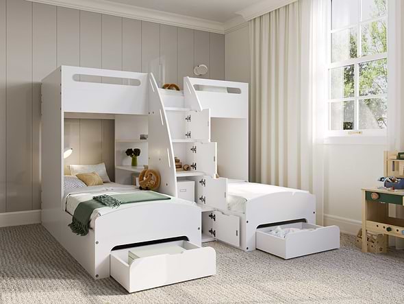 wall mounted bunk beds uk