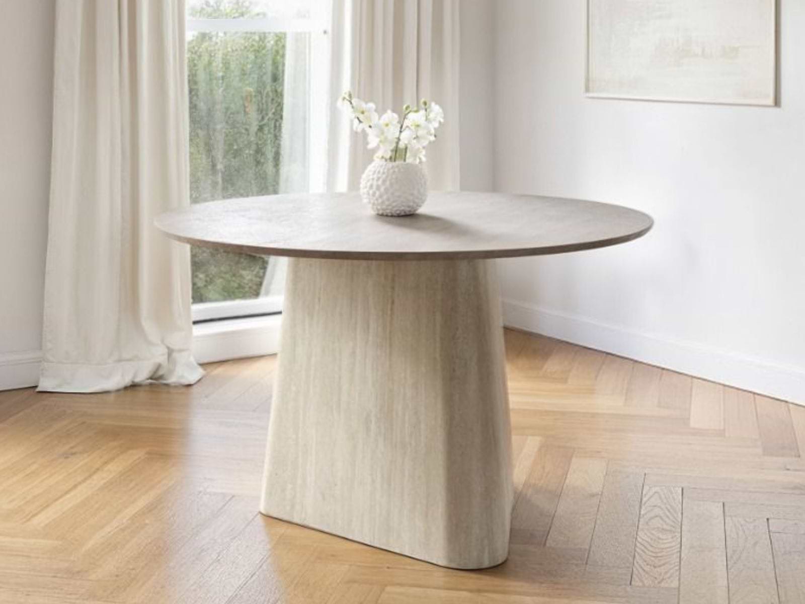Solace+Co Elin Sintered Stone Dining Table | Bed Kingdom