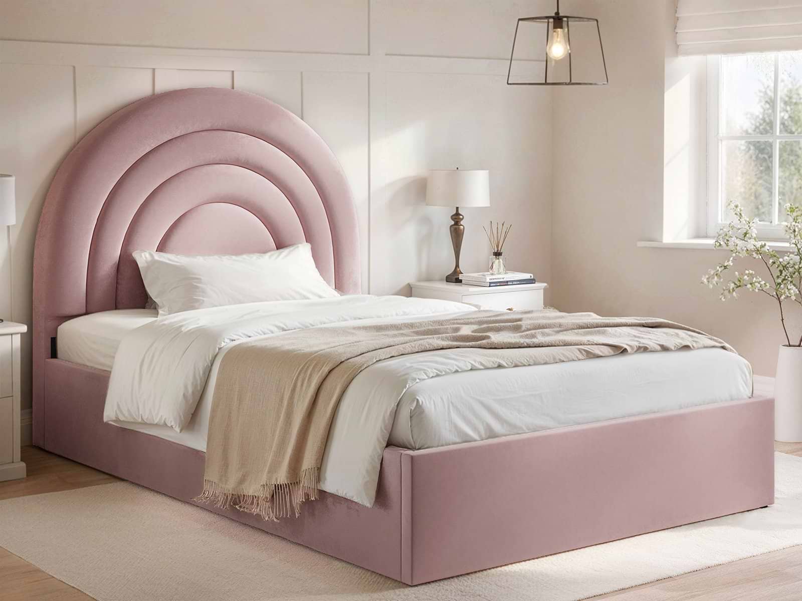 Flair Ava Small Double Ottoman Bed | Bed Kingdom