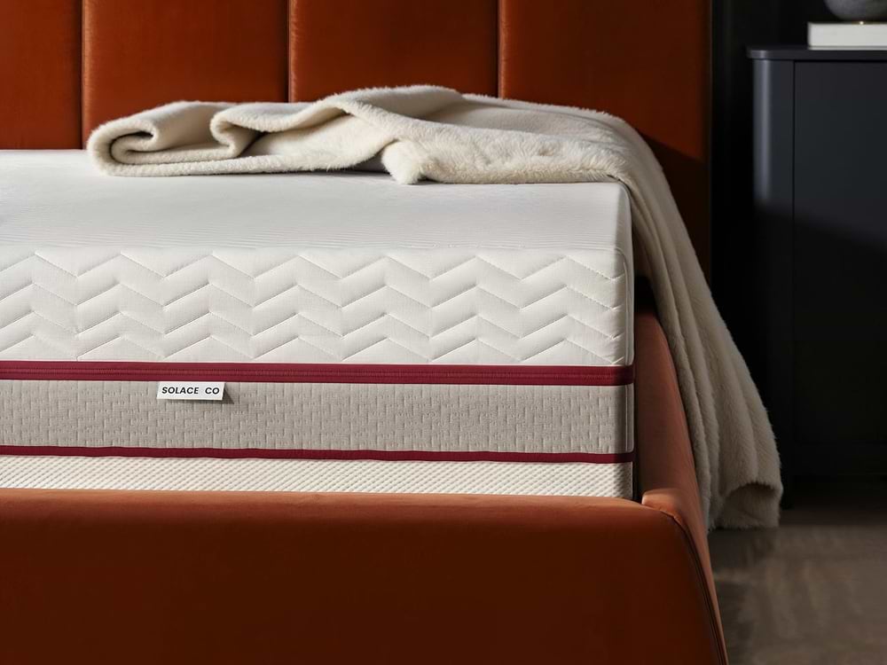 Solace+Co 1000 Pocket Sprung Hybrid Mattress | Bed Kingdom