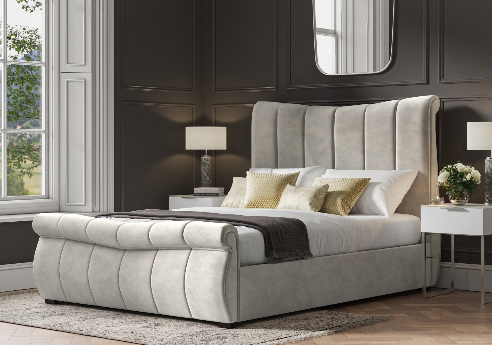 Sleigh Bed Buying Guide | Design, Sizes & Styling Tips