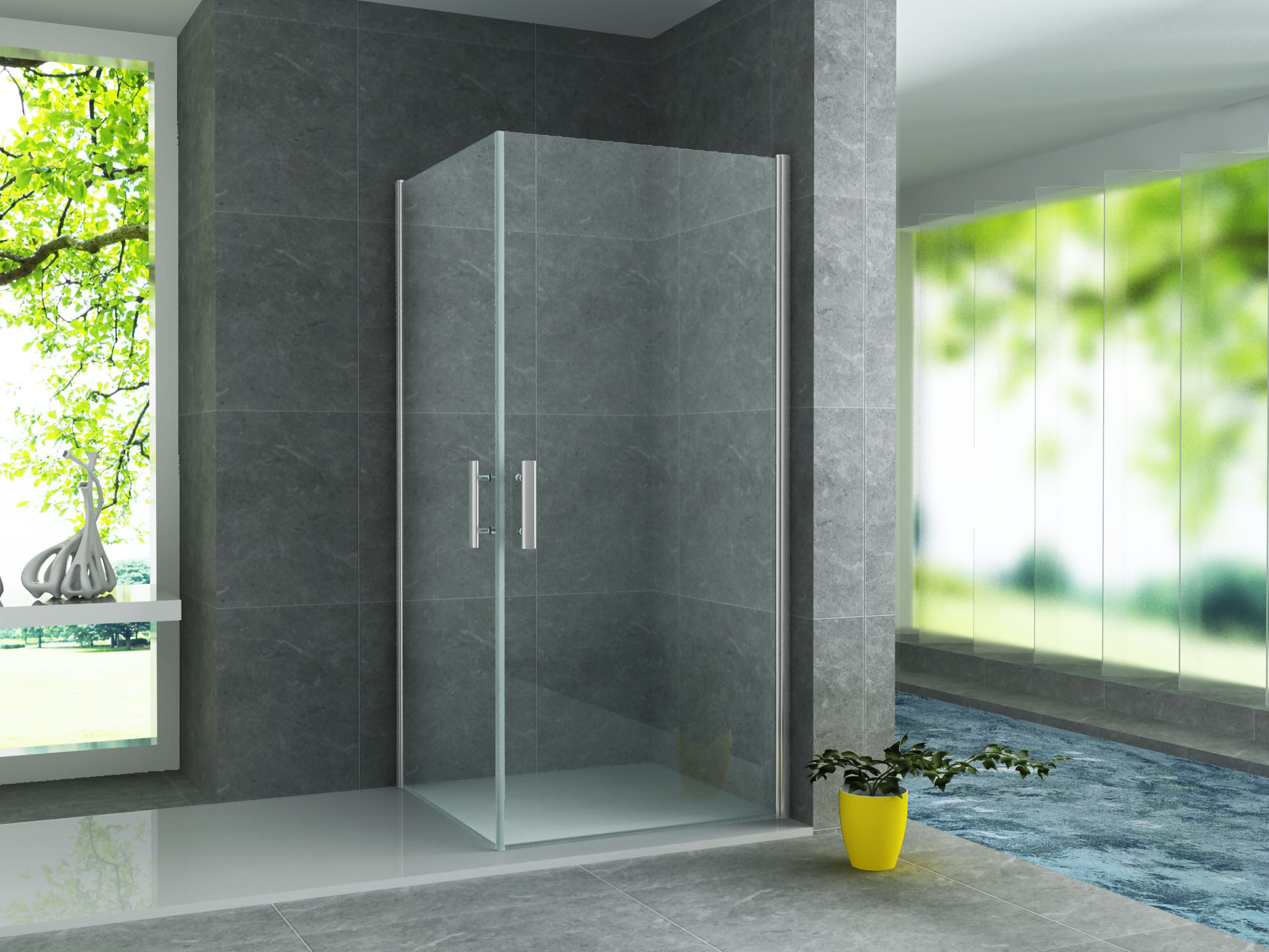 Creavit Aloni Douchecabine 80x80x190cm