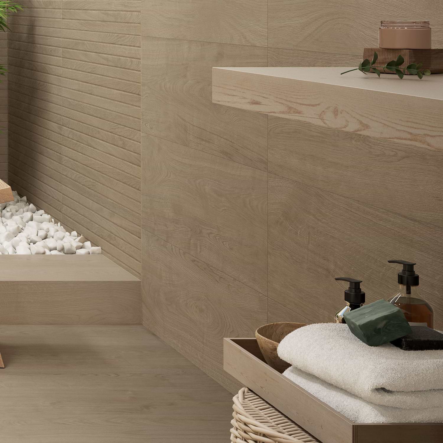 Clash Oak 12x36 Ceramic Tile - USA Tile & Marble