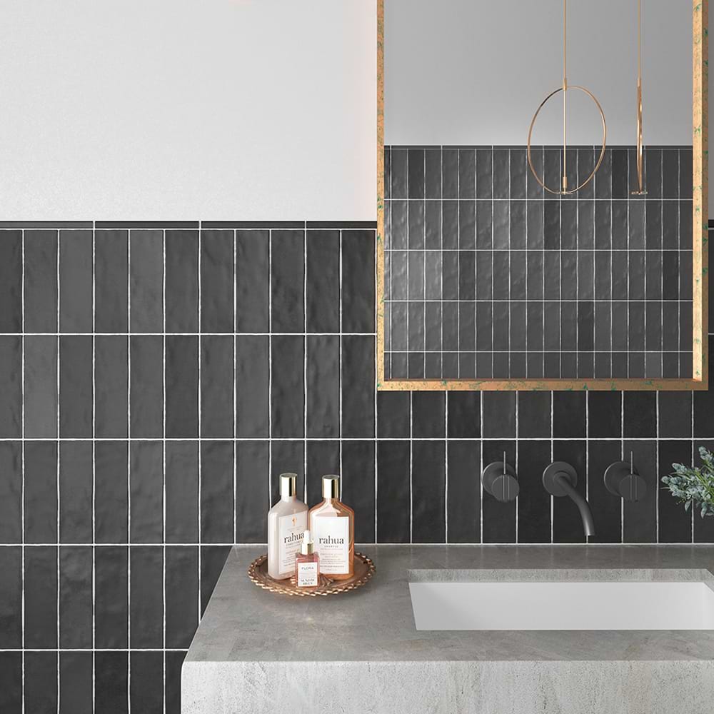 Nolita Negro Jolly Porcelain Trim Piece Matte - USA Tile & Marble