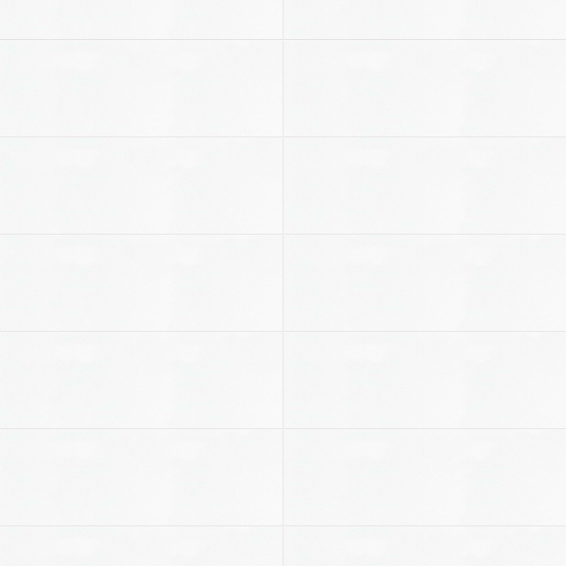 Geotile Matte Blanco 12x36 Ceramic Tile - Sample - USA Tile & Marble