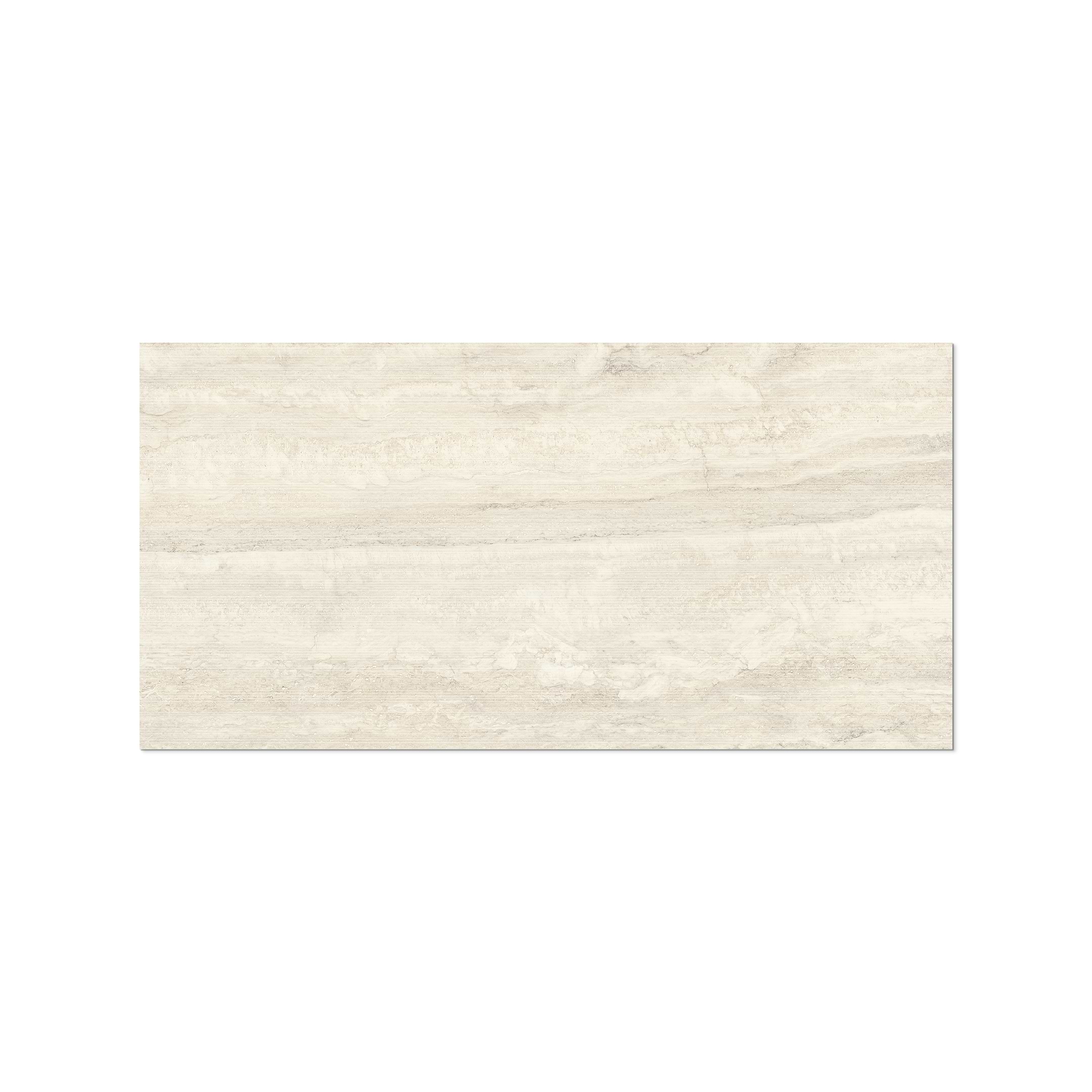 Invictus Ivory Rigato 24x48 Matte Porcelain Tile - USA Tile & Marble
