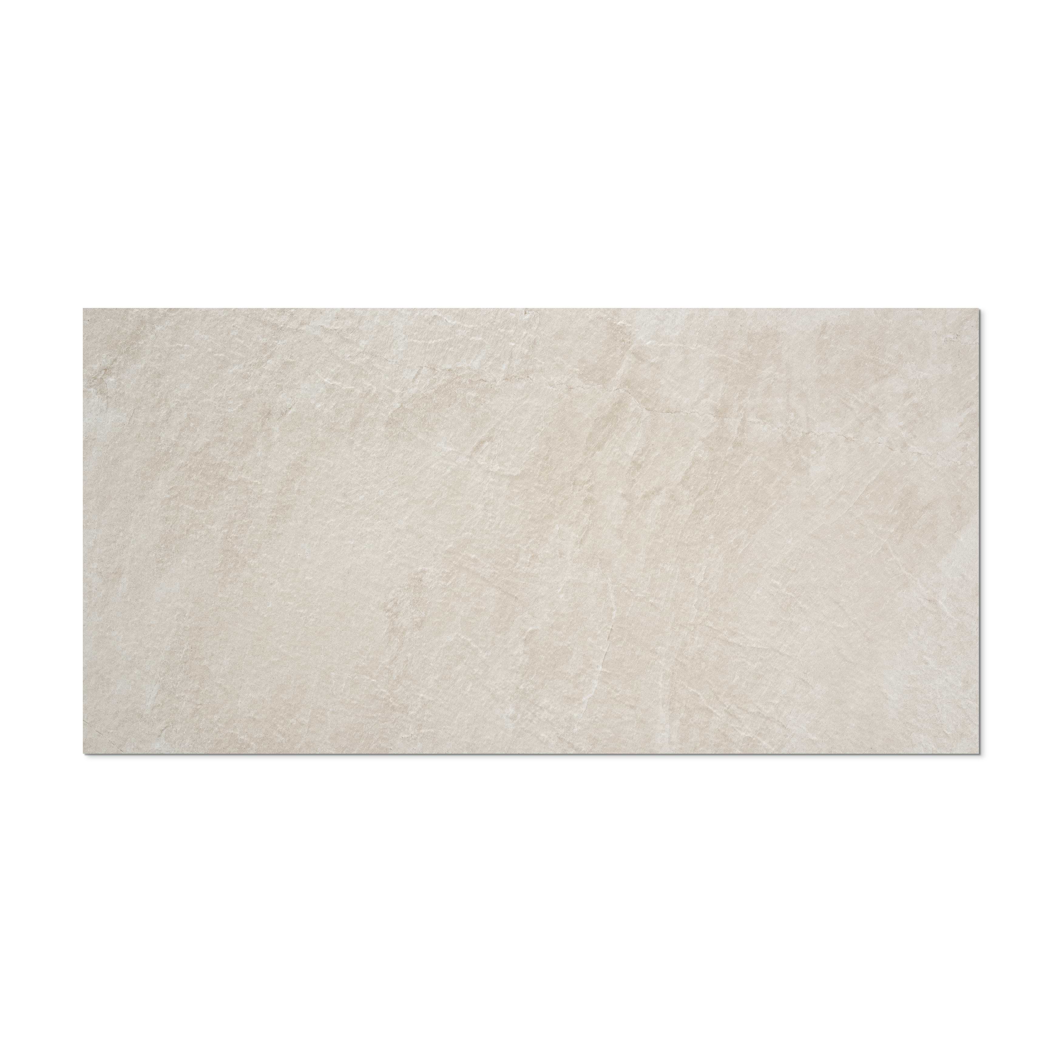 S&G Slaterock Bone 24x48 Matte Porcelain Tile - USA Tile & Marble