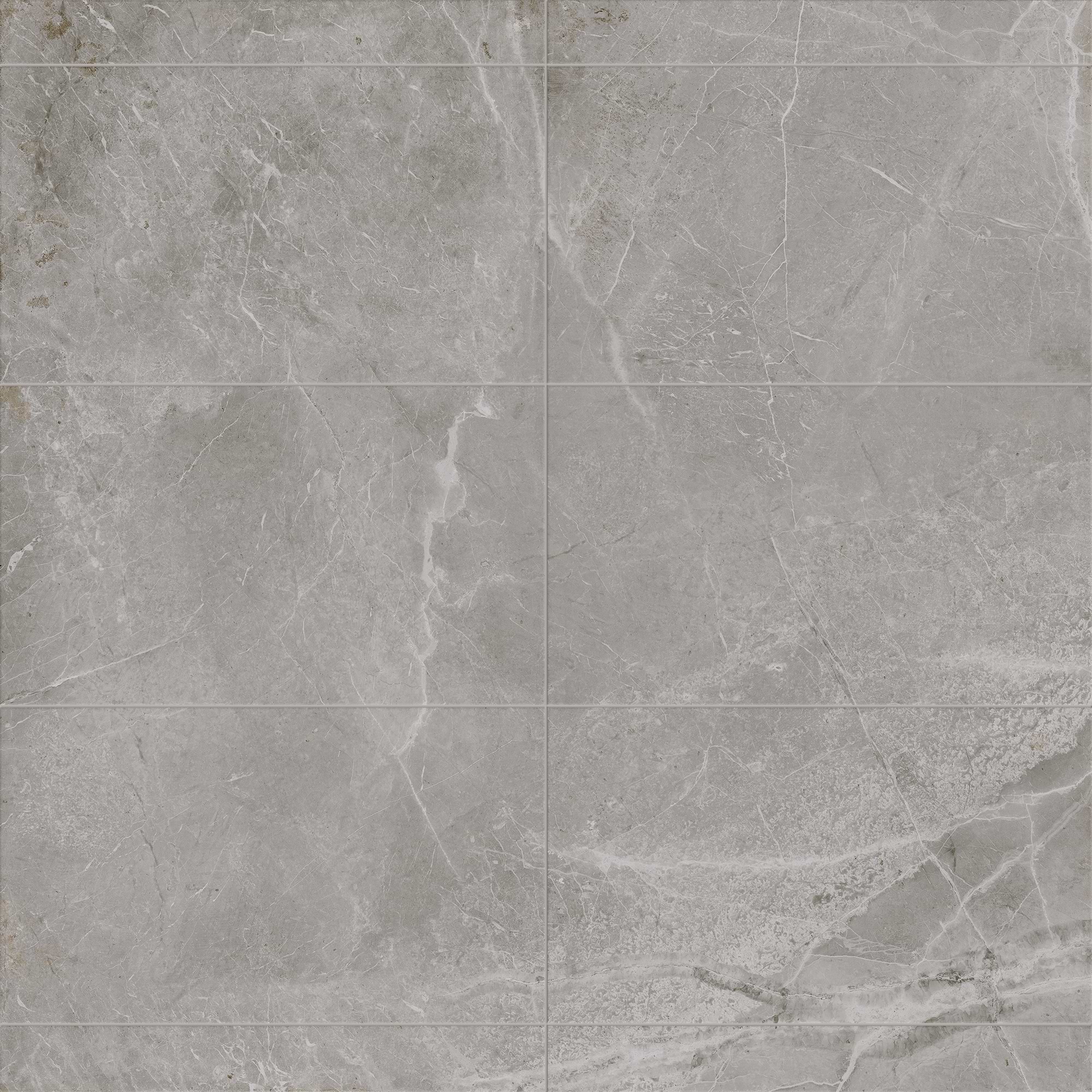 Monreale Grey 12x36 Ceramic Tile - Sample - USA Tile & Marble