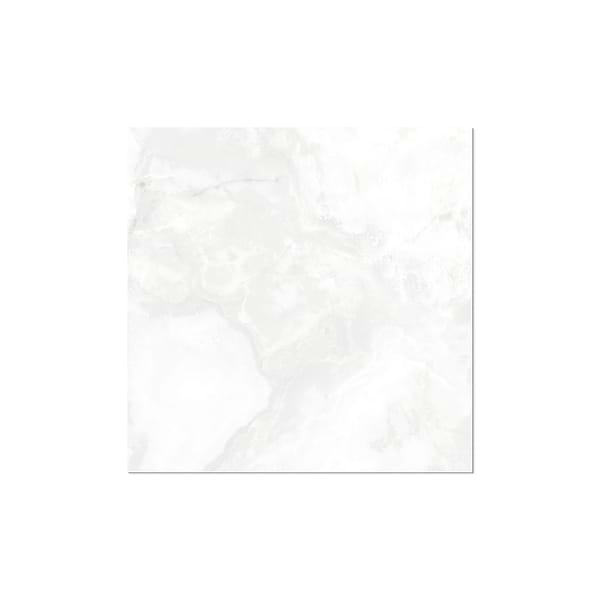 Oni White 48x48 Polished Porcelain Tile - USA Tile & Marble