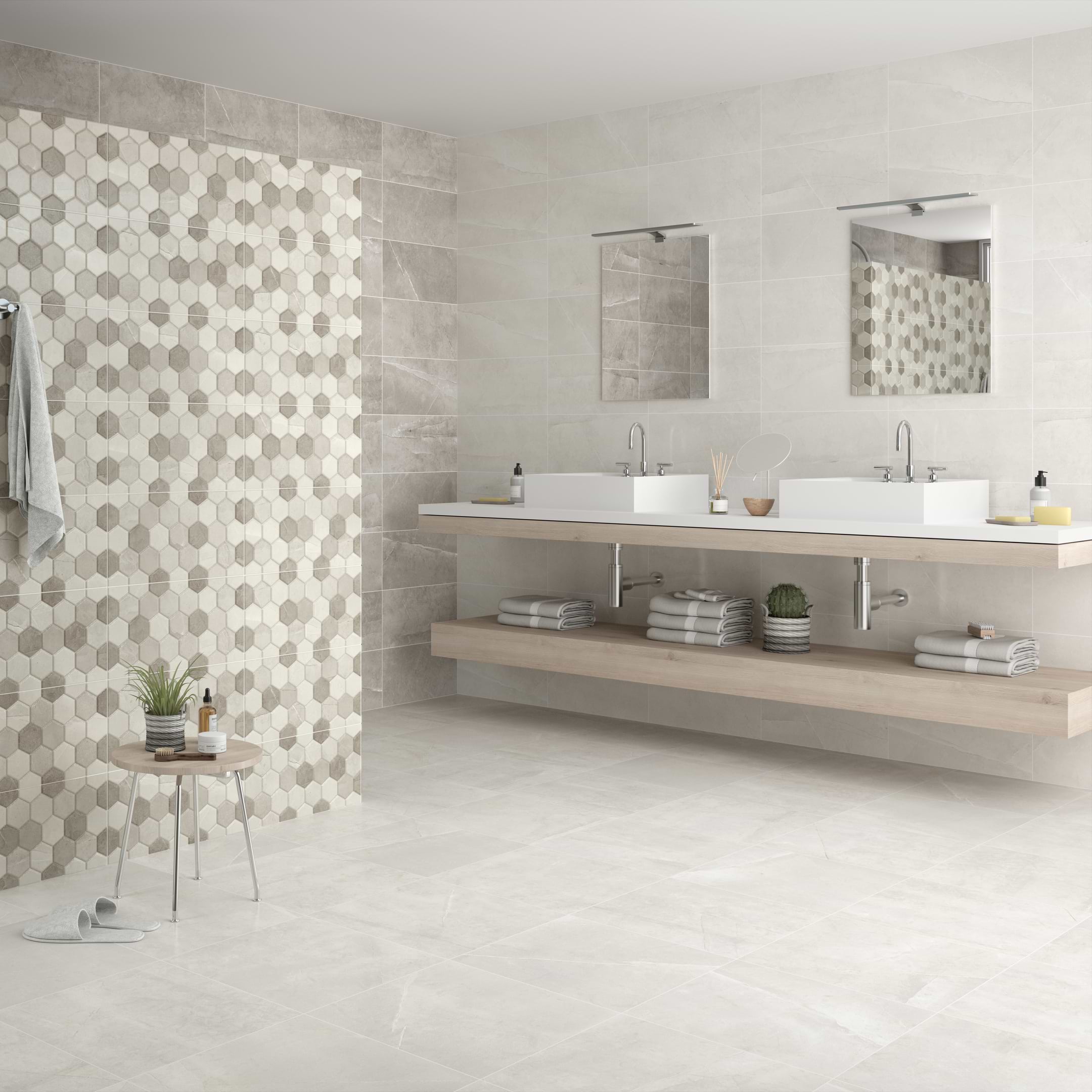 Talo White 30x30 Matte Porcelain Tile - USA Tile & Marble