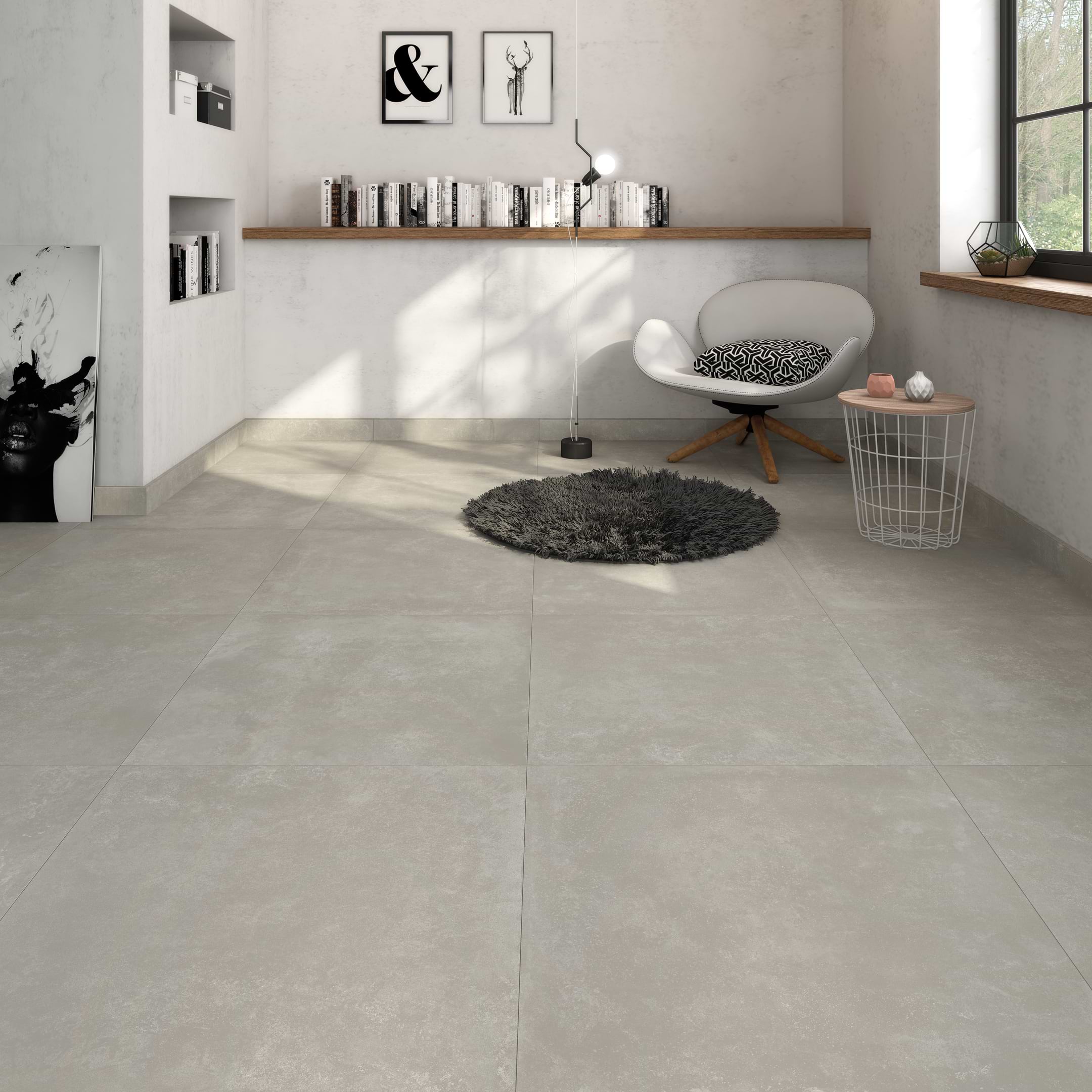 Wonder Gris 30x30 Matte Porcelain Tile - Sample - USA Tile & Marble
