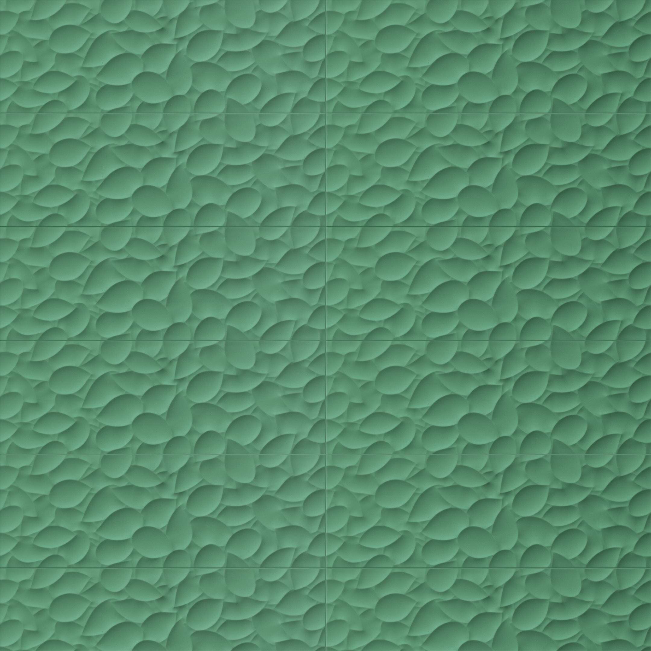 Genesis Leaf Green 14x40 Matte Ceramic Tile - USA Tile & Marble