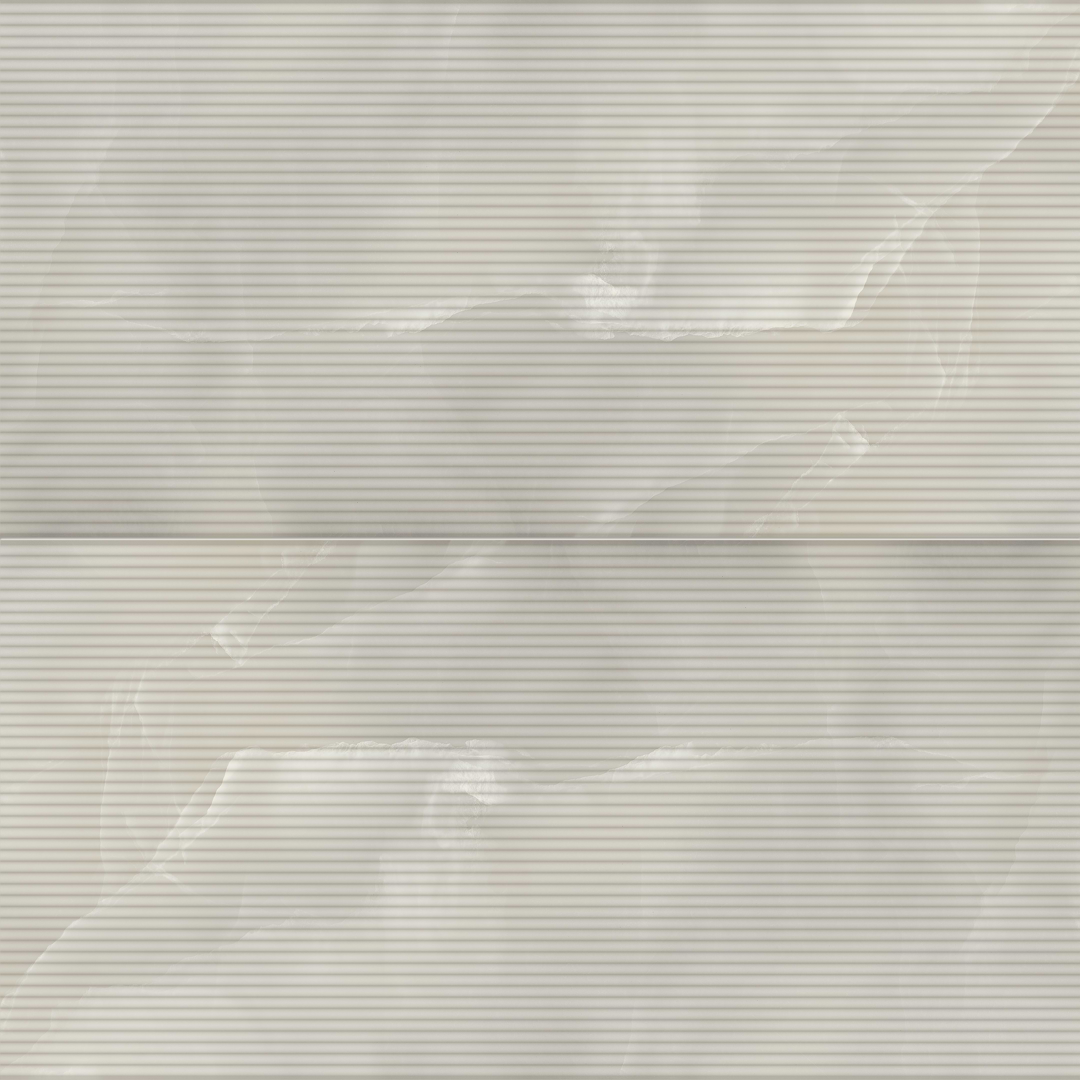 Prestigio Onyx Canne Grey 24x48 3D Rectified Porcelain Tile - Sample ...