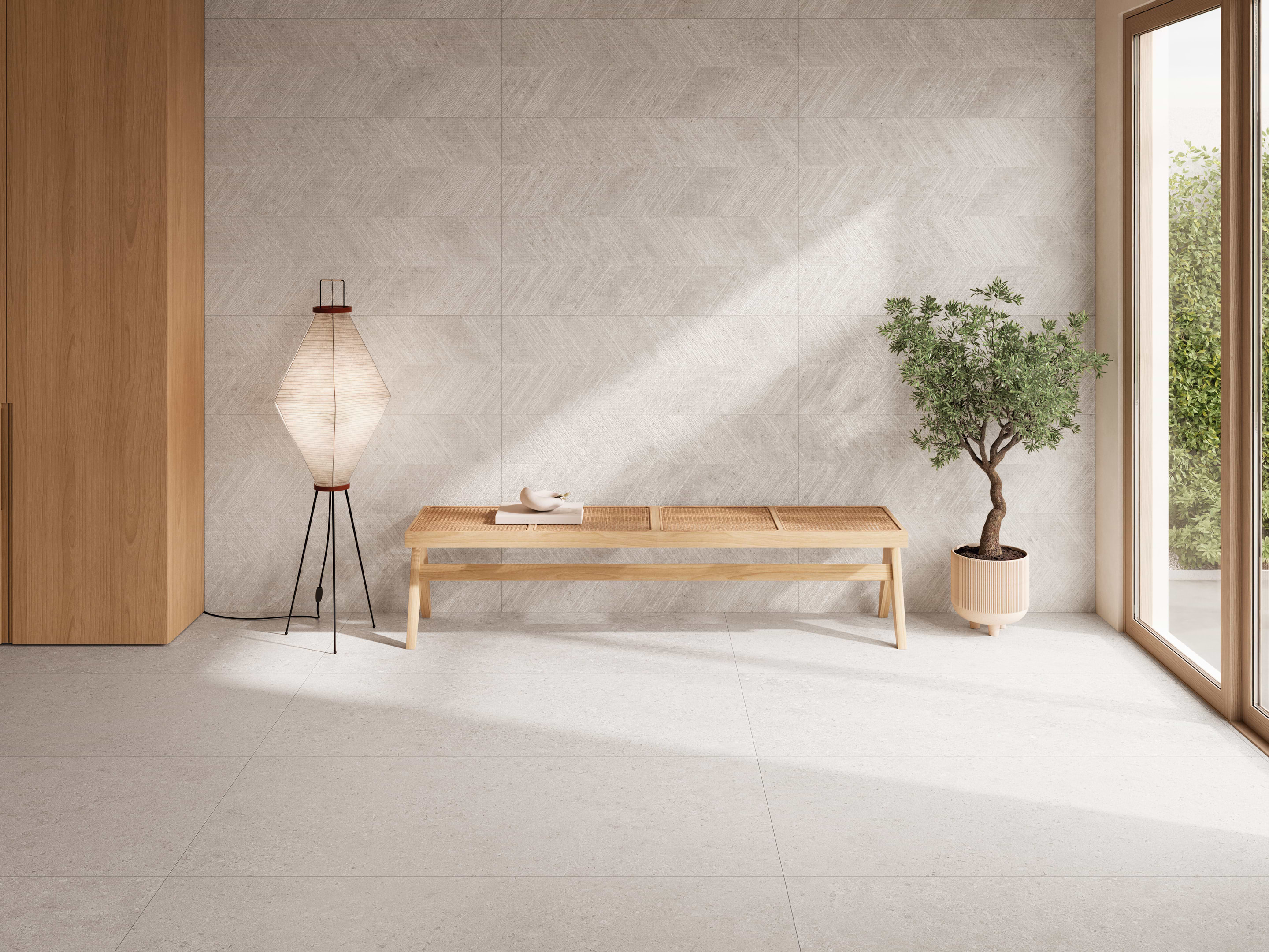Meridian Ivory Matte Rectified 16x48 Ceramic Tile - USA Tile & Marble