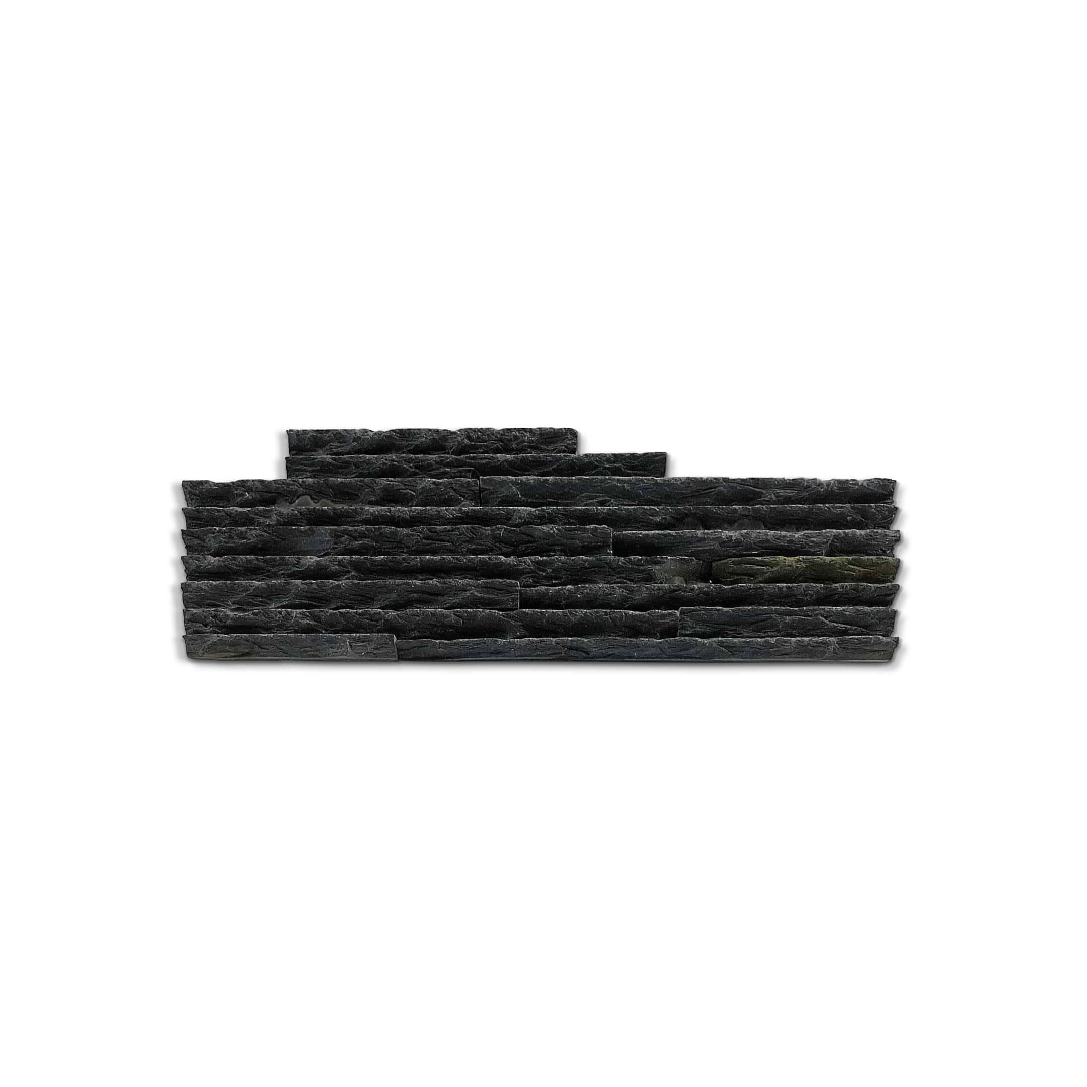 Mini Strips Charcoal 7x24 Natural Stone Tile - Sample - USA Tile & Marble