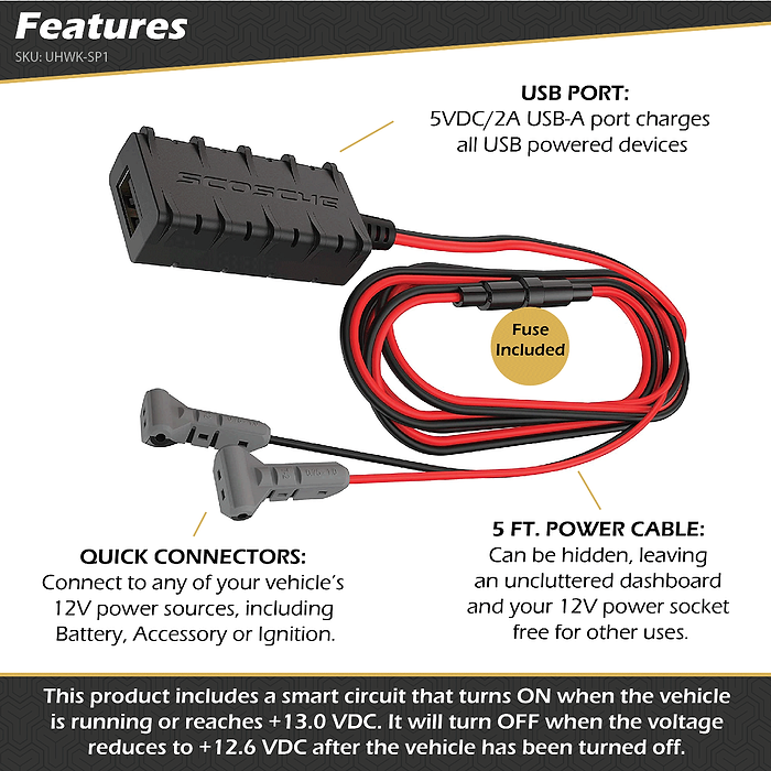 12v quick connectors
