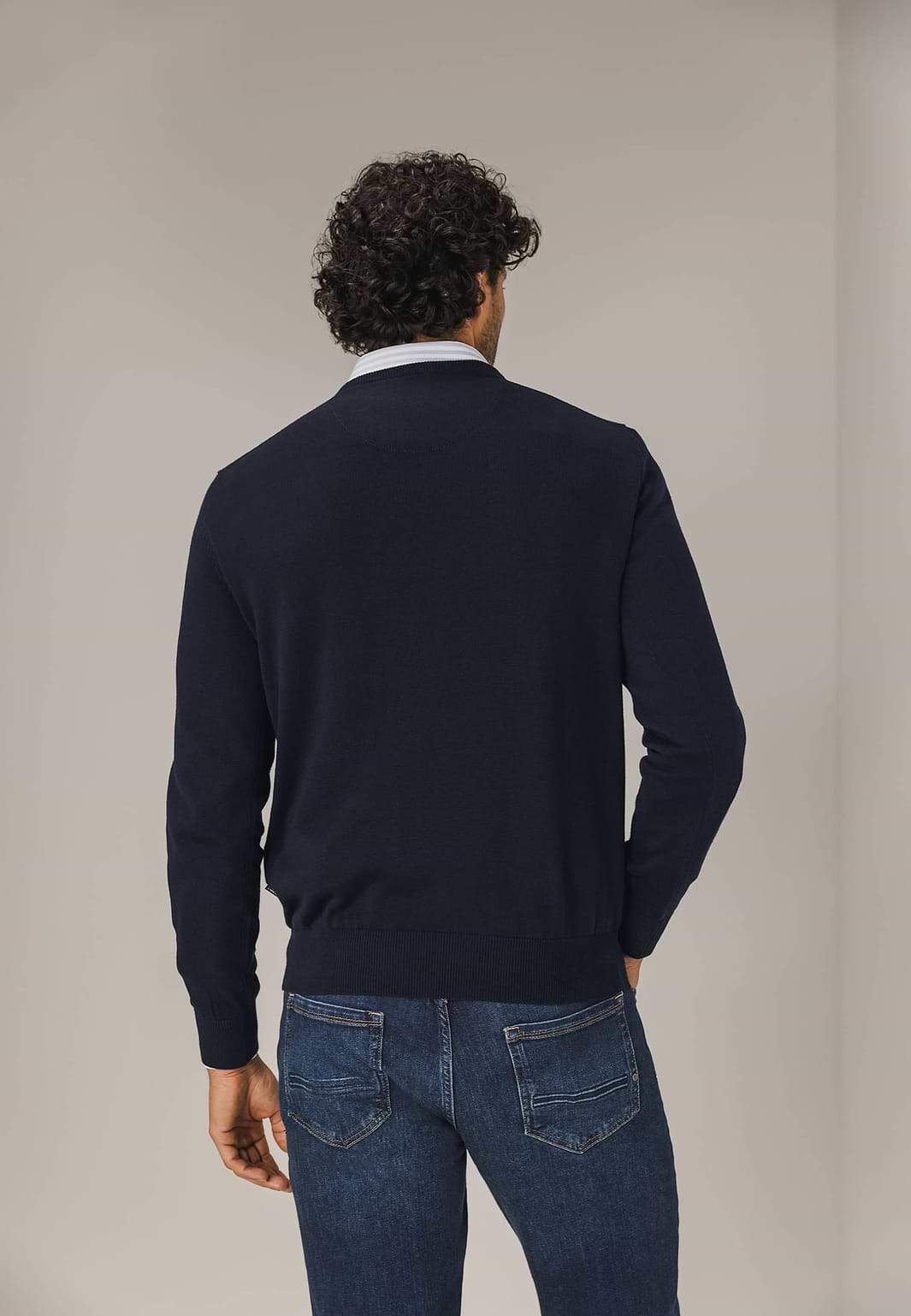 ESSENTIALS trui van katoen