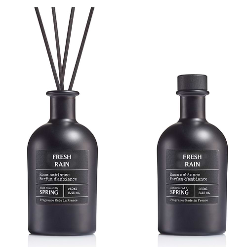 מפיץ ריח 250 מ"ל FRESH RAIN- BLACK MATTE COLLECTION ספרינג - SPRING ...