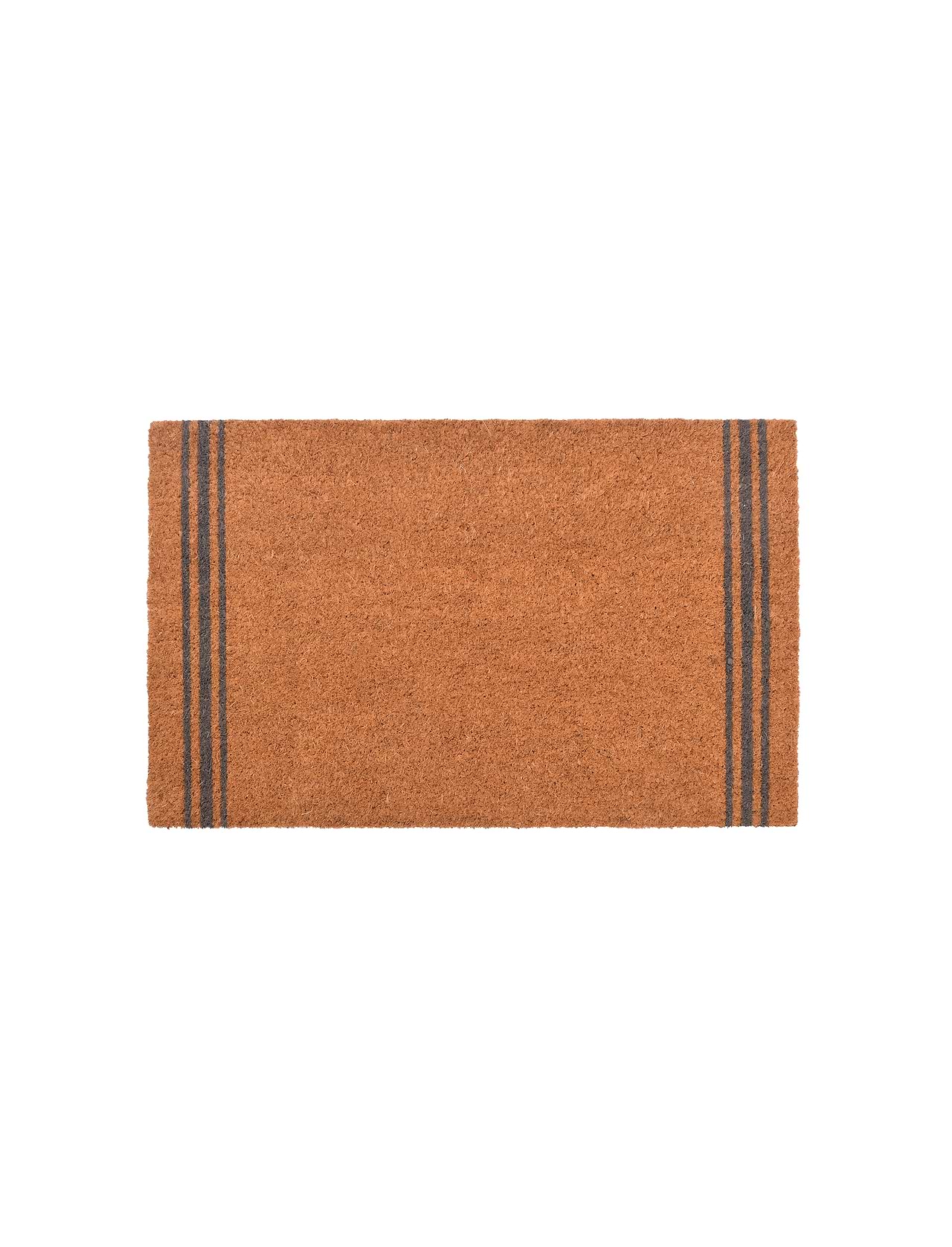 Doormat Triple Stripe - Coir, Natural, Small | Garden Trading