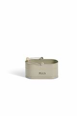 Original Peg Bucket - Powder Coated Steel, Clay