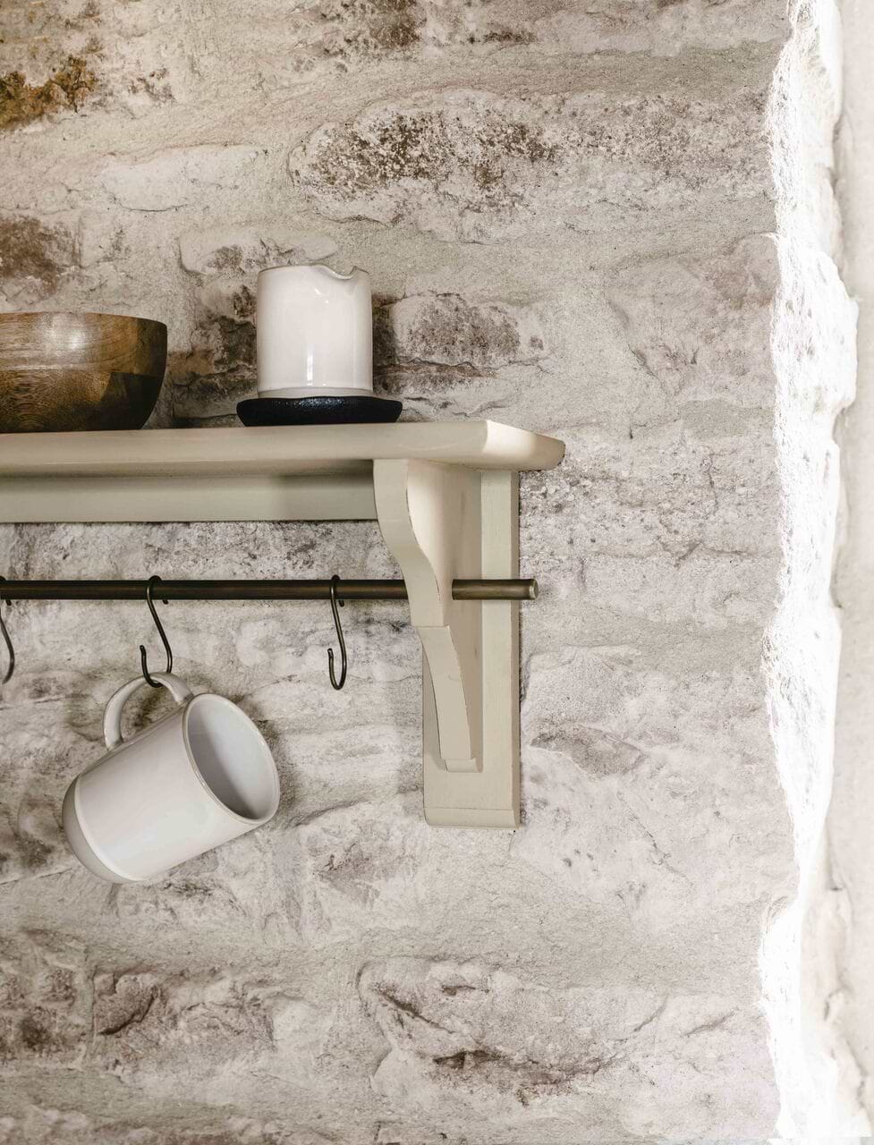 Walcote Shelf Medium Clay | Garden Trading