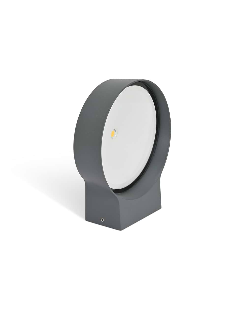 Litcham Outdoor Wall Light - Aluminium, Dark Grey