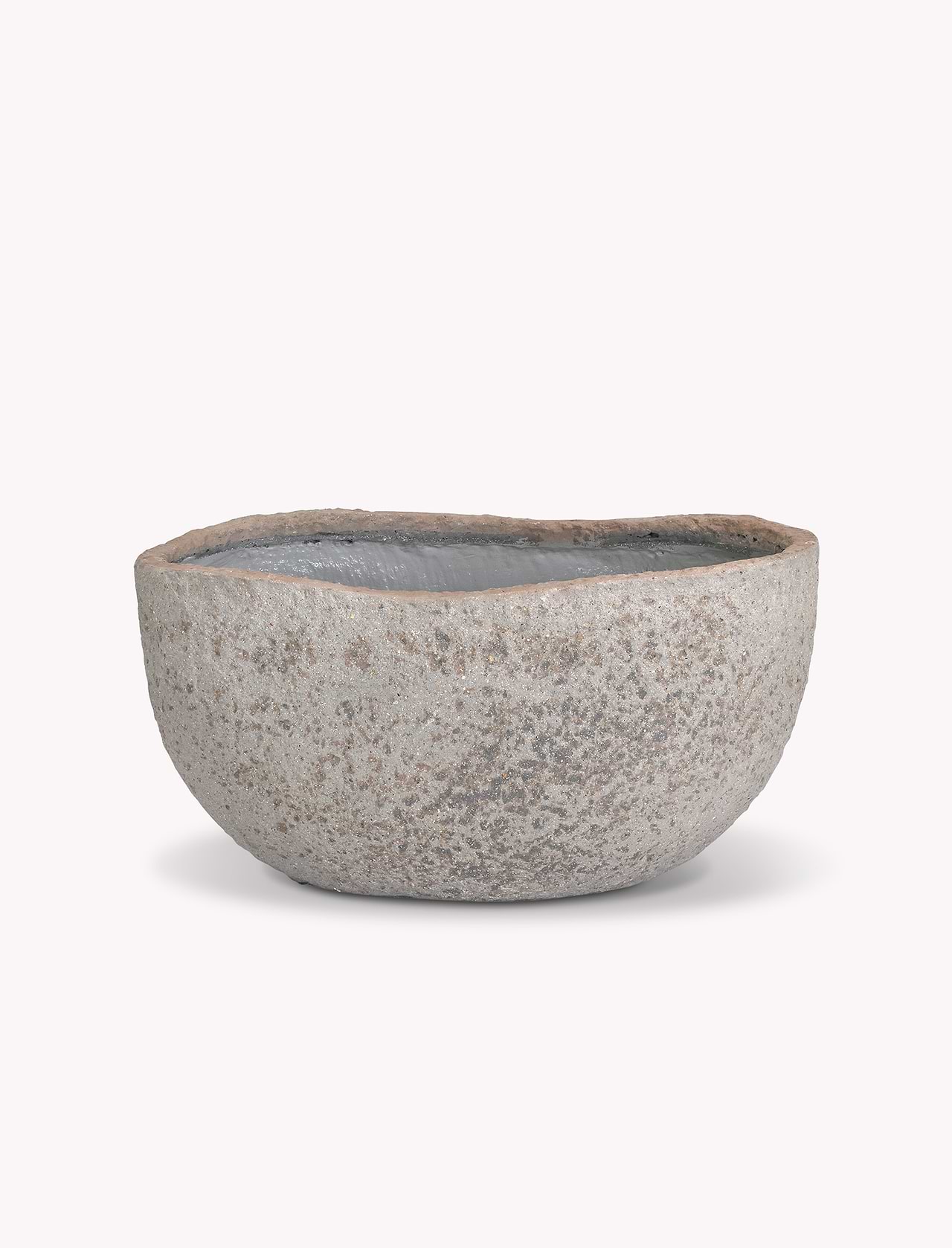 Cranford Planter Oval 60cm - Ficonstone, Grey, Medium