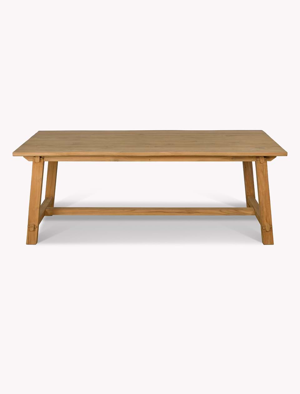 Hanborough Dining Table - Reclaimed Teak, Natural