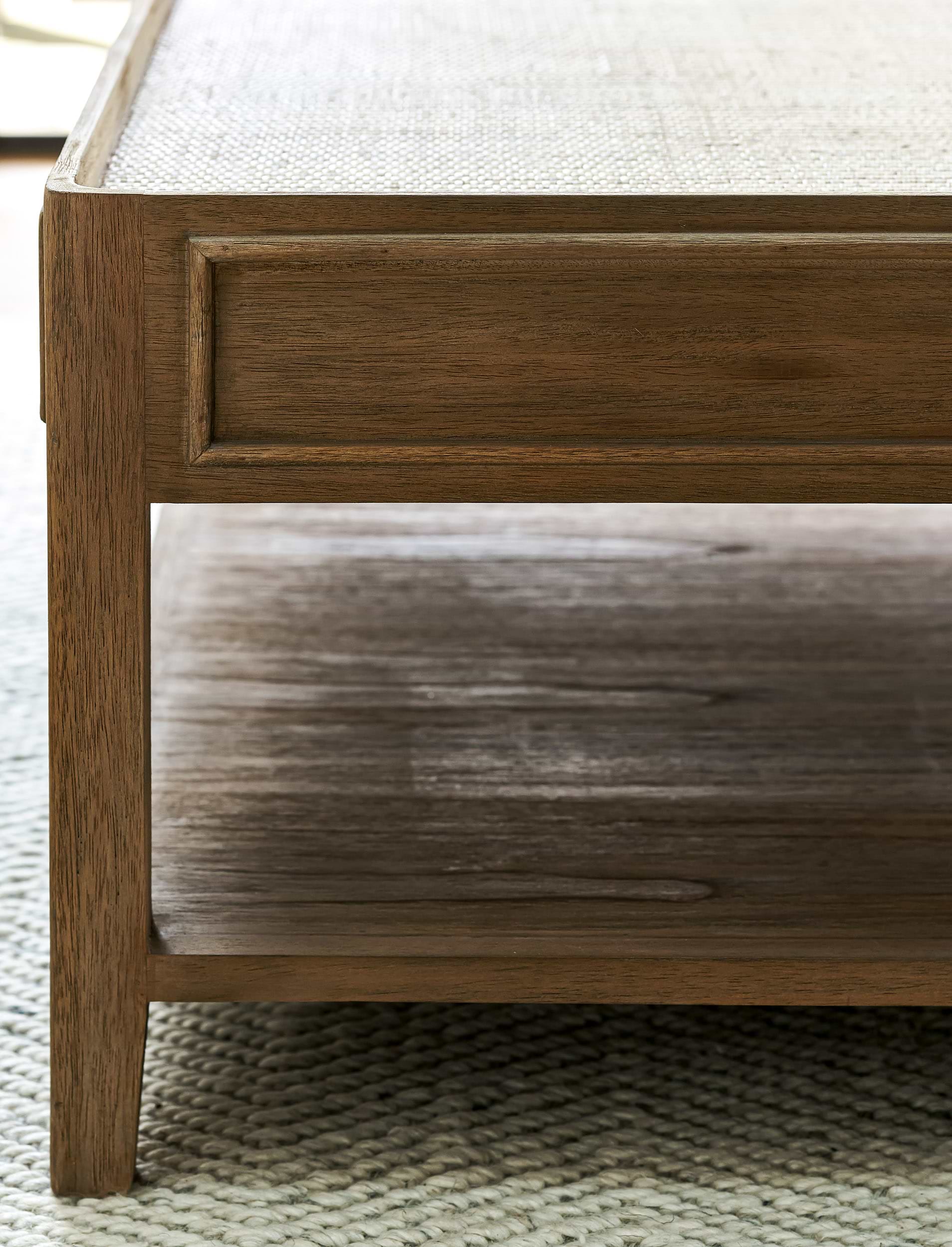 Chesterton Coffee Table Square - Bayur Wood, Natural