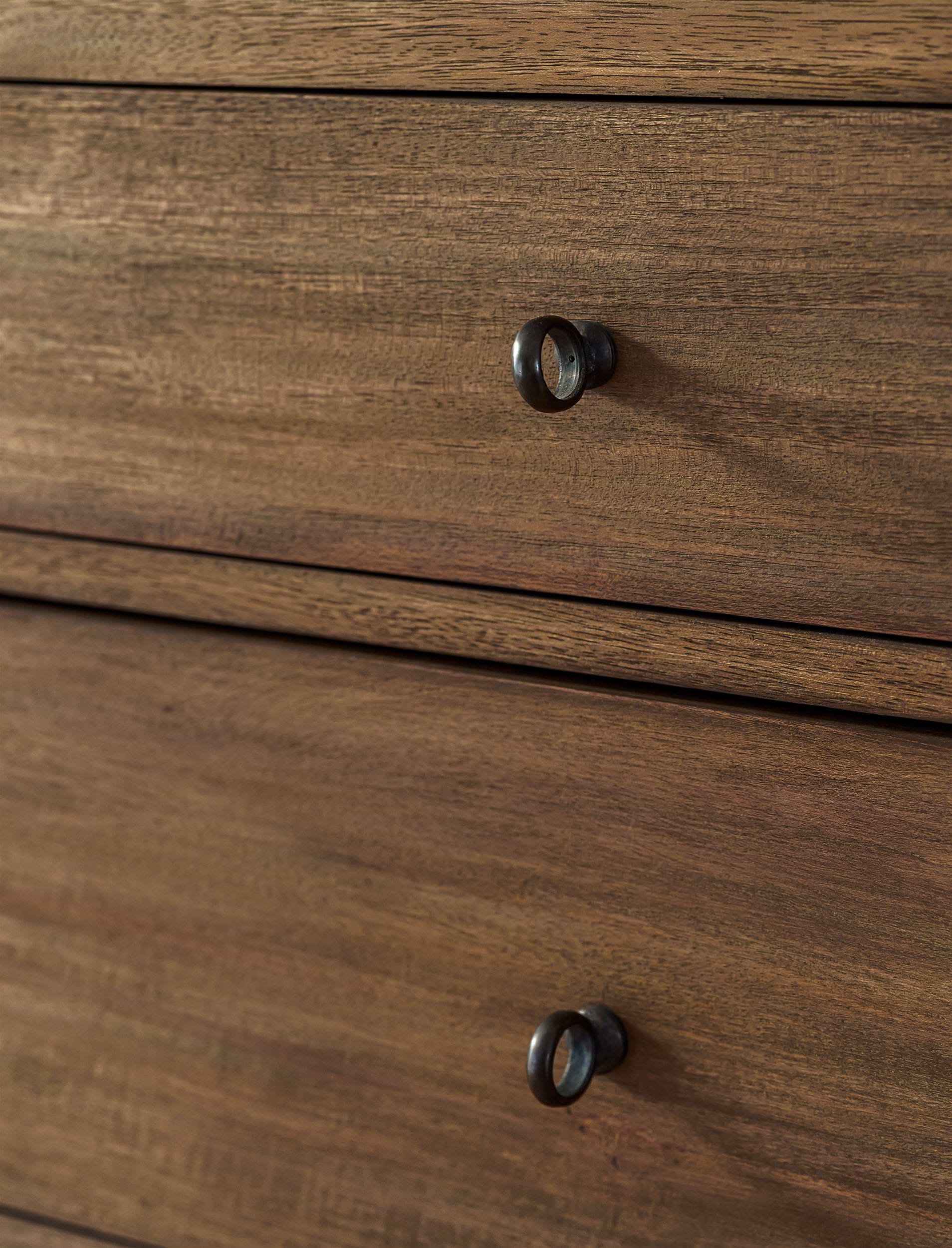 Chesterton Double Chest of Drawers - Bayur Wood, Natural