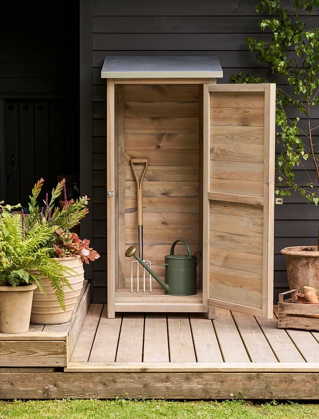 Aldsworth Garden Store - Spruce, Natural | Garden Trading