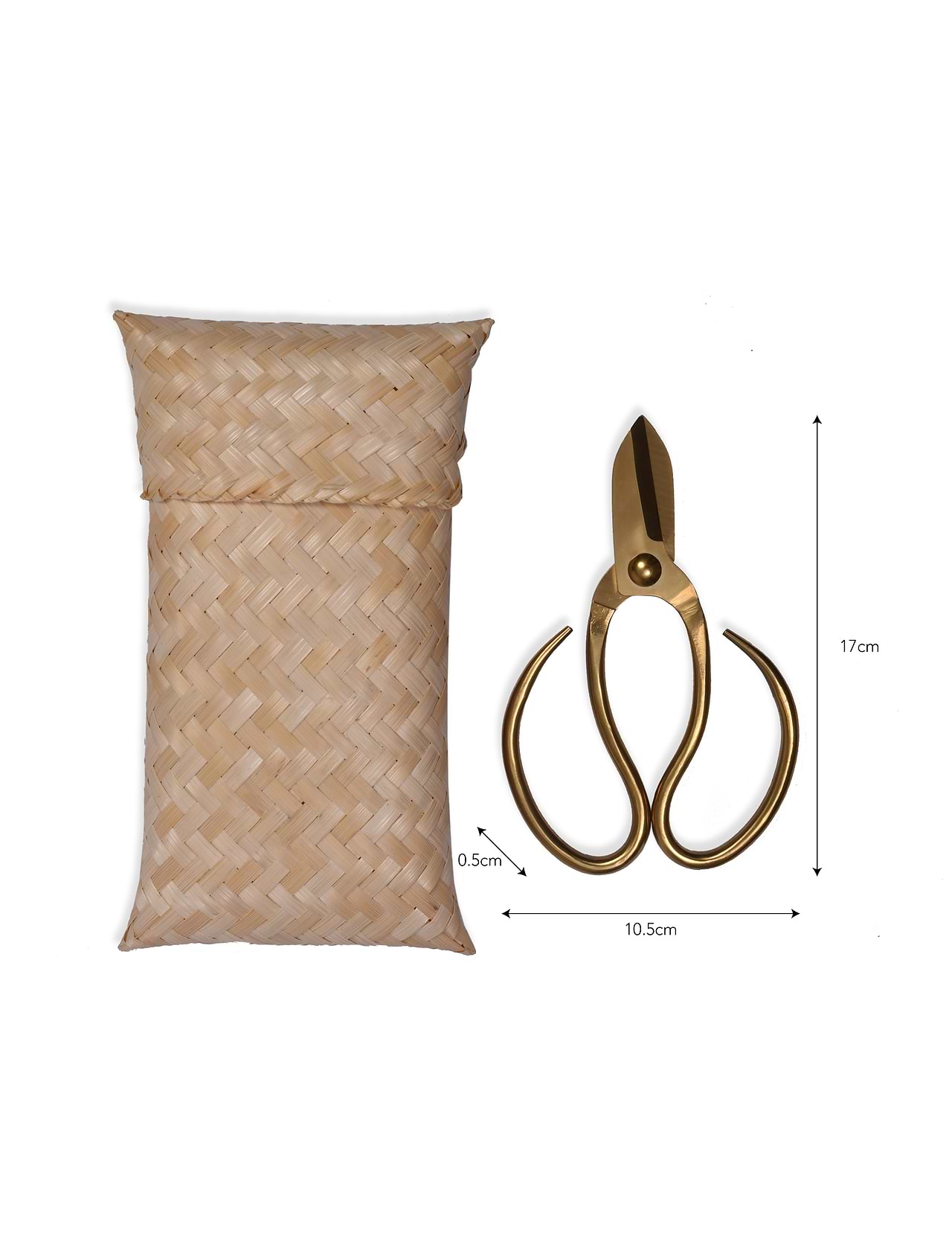 Classic Garden Scissors & Bamboo Bag | Garden Trading