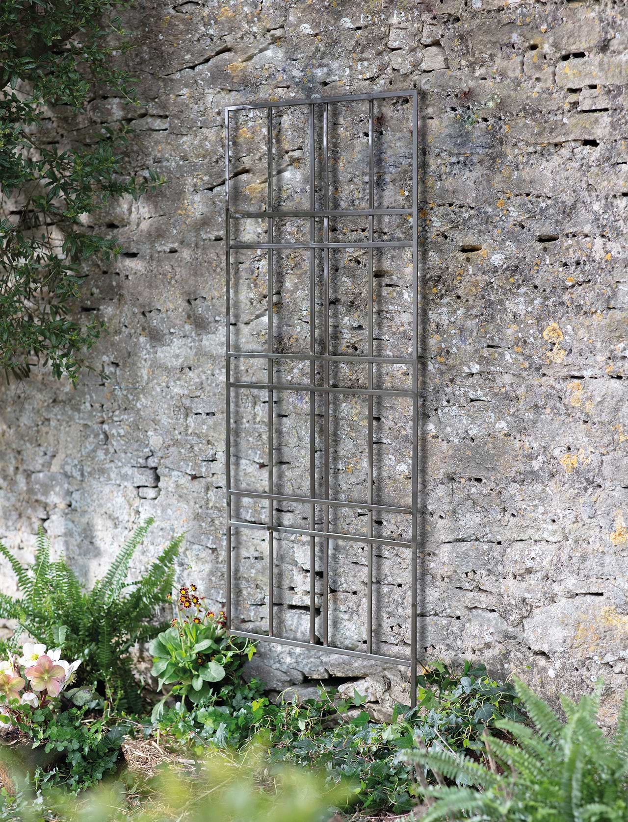 Charlbury Trellis 60cm - Steel, Grey | Garden Trading