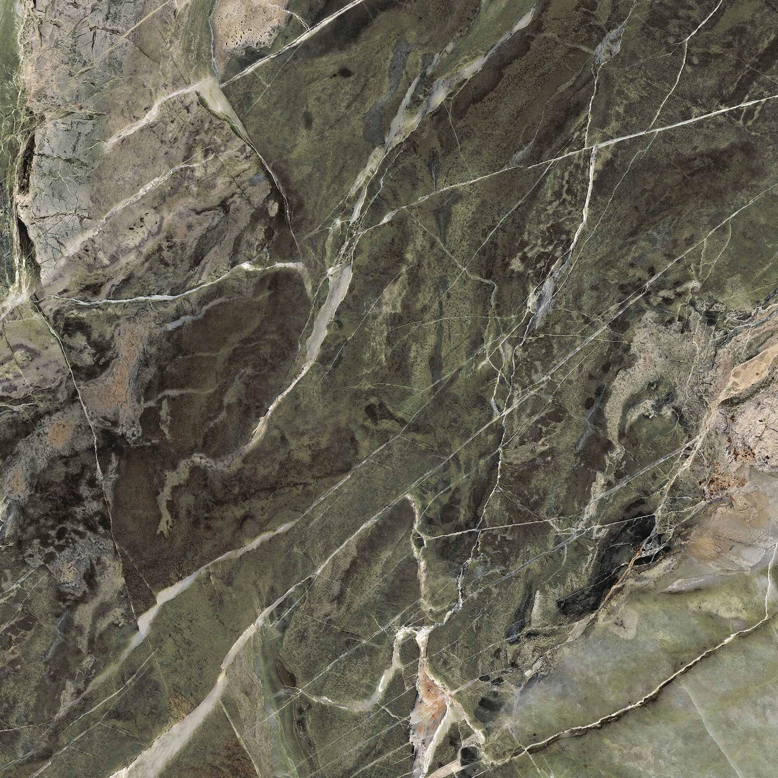 Heritage Emerald Polished Porcelain Slab - Porcetops