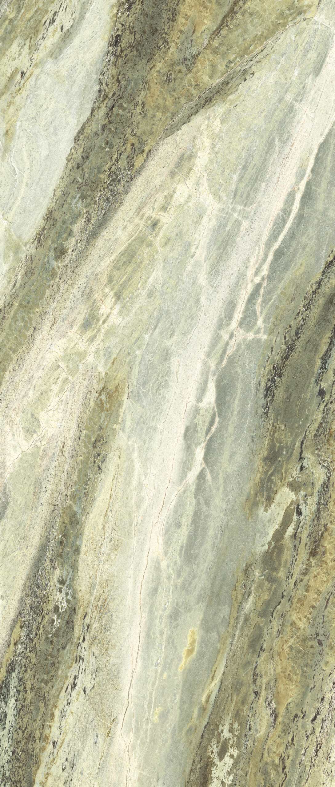 Irish Green Polished Porcelain Slab – With Sparkle Effect - Porcetops